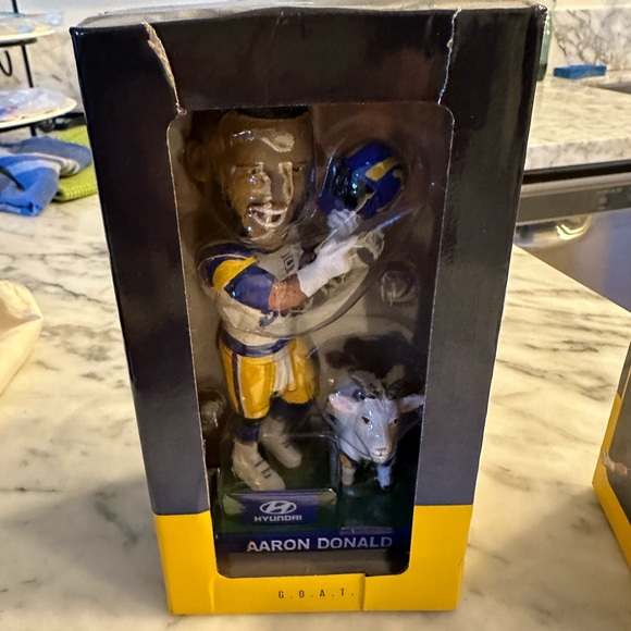 Other | Aaron Donald Bobblehead With Goat Stadium Give Away Limited ...
